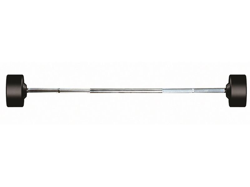 York Rubber Fixed Weight Barbell - Adamant Barbell