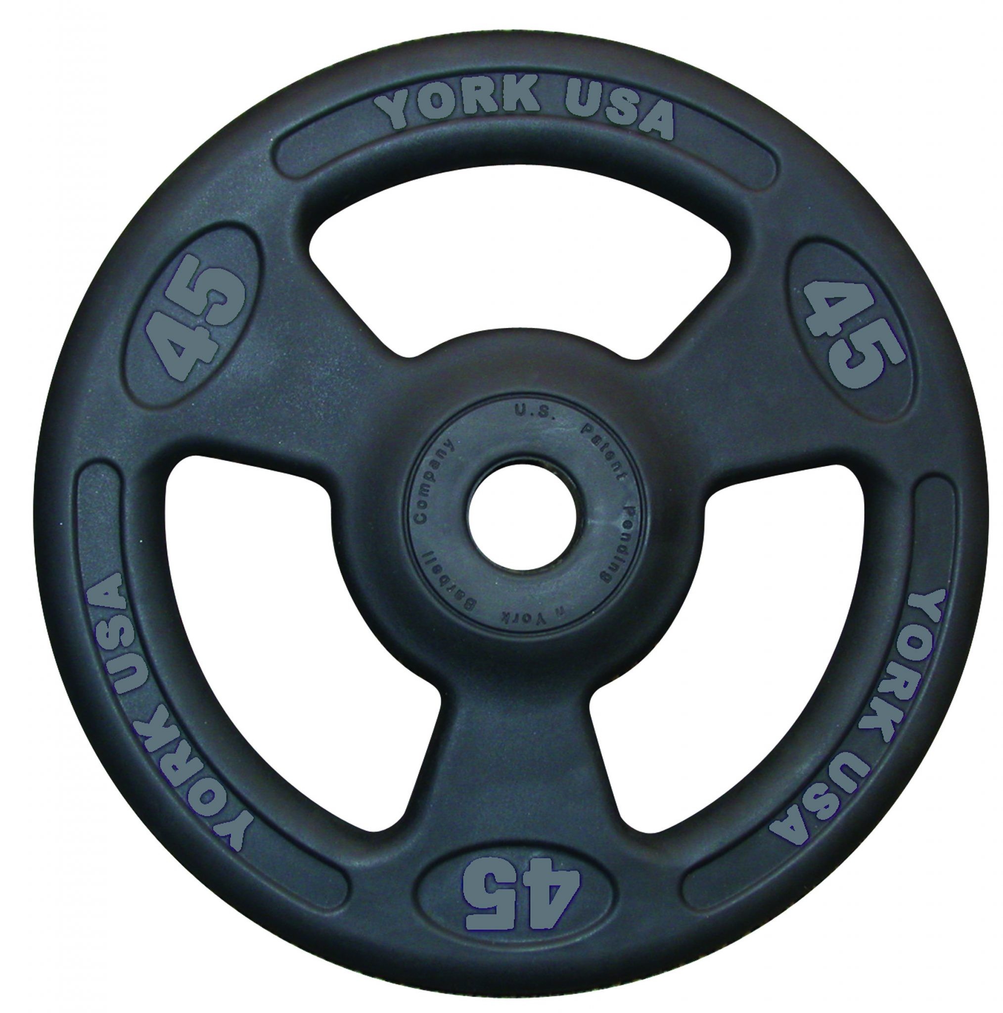York Iso-Grip Urethane Plate - Adamant Barbell